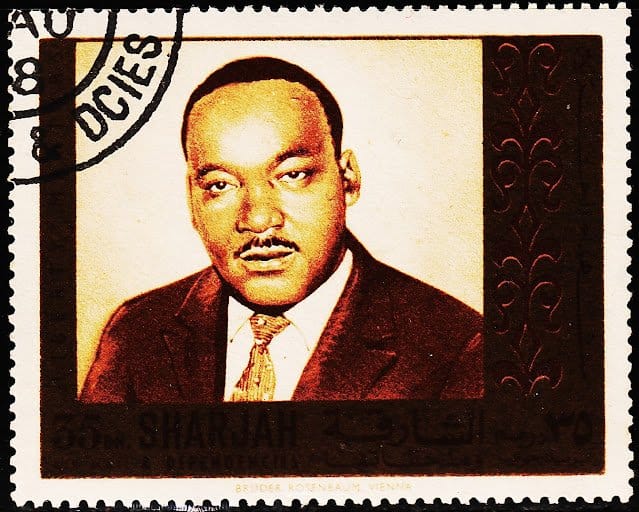 SHARJAH 1968 Dr. MARTIN LUTHER KING STAMPS, CTO #3011 - Stistamp